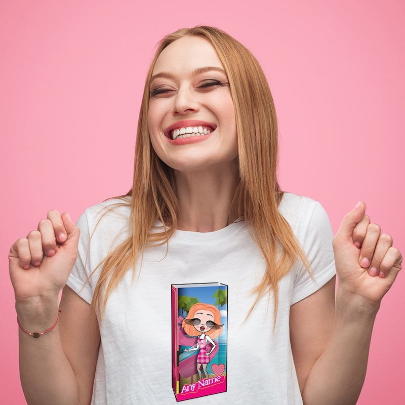 ClaireaBella Pink Doll Personalised T-Shirt – Toxic Fox