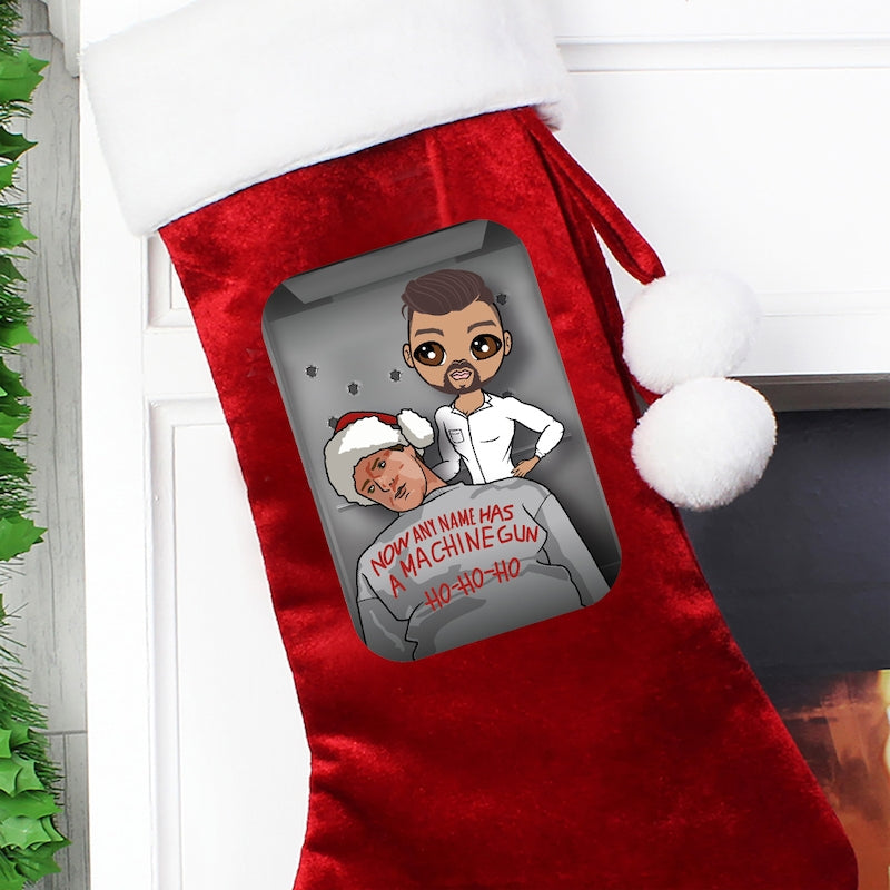 MrCB Personalised Ho Ho Ho Christmas Stocking – Toxic Fox