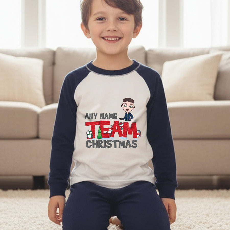 Jnr Boys Personalised Christmas Pyjamas – Toxic Fox