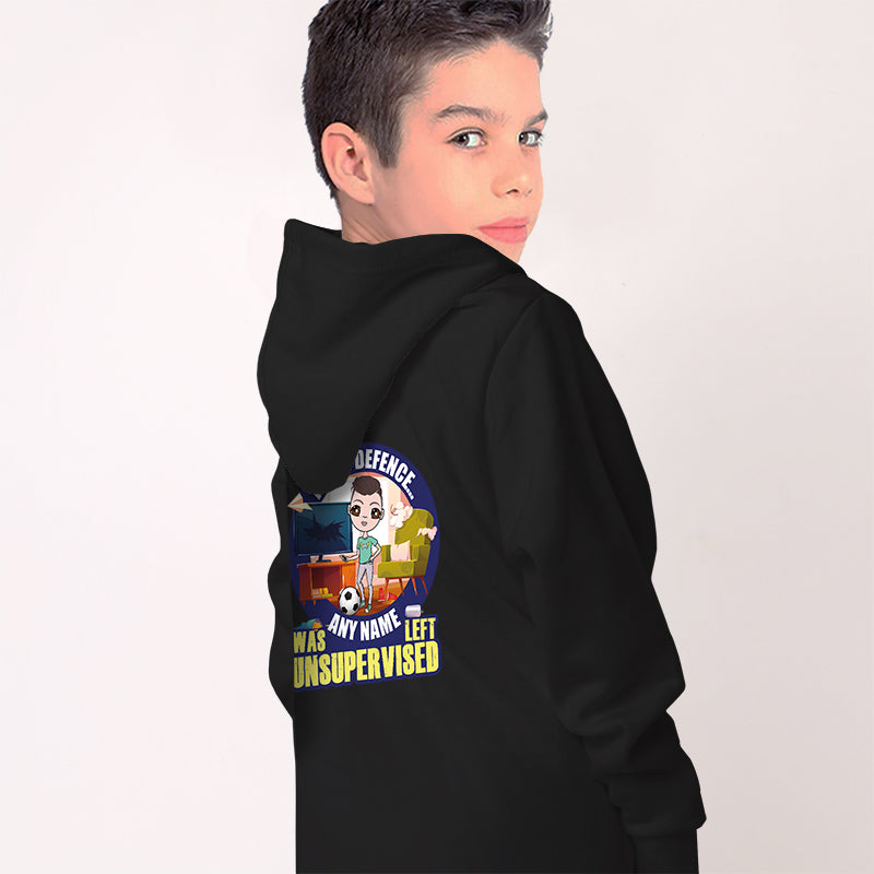 Jnr Boys Left Unsupervised Onesie – Toxic Fox