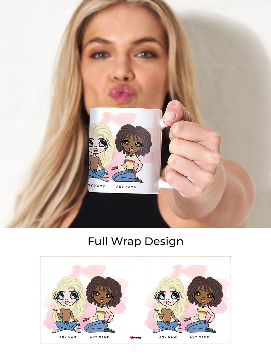 Multi Character Personalised Friends White Mug – Toxic Fox