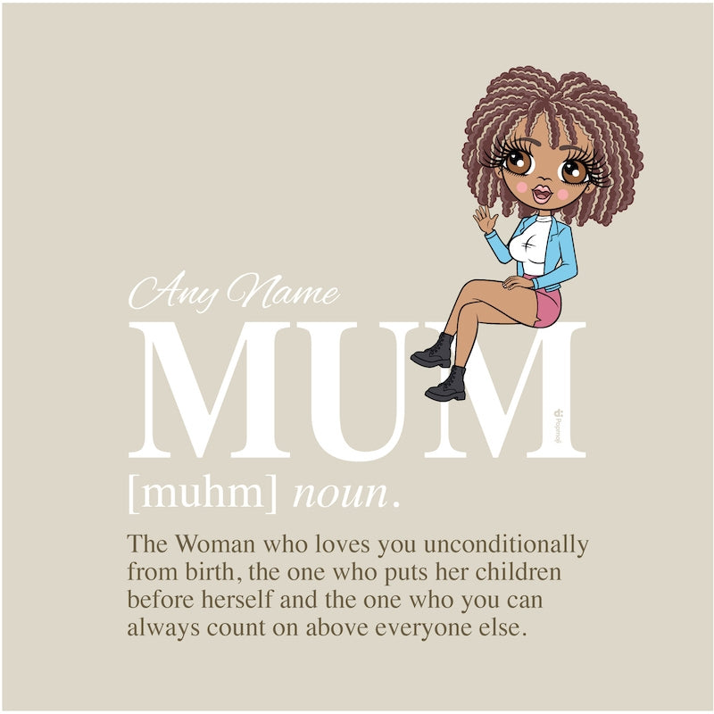 ClaireaBella Definition Of Mum Personalised Framed Print - www.toxicfox ...