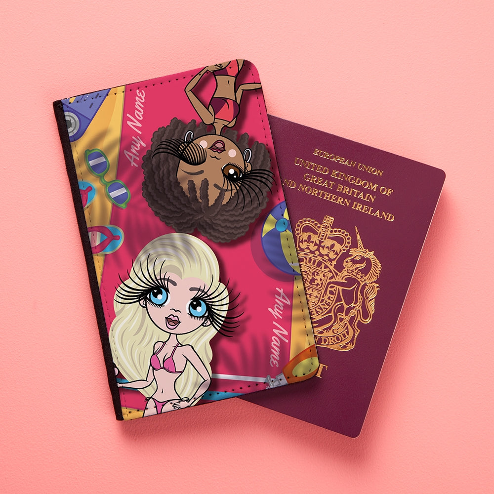 Multi Character Couples Sunbathing Passport Cover – Toxic Fox