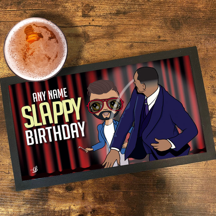 MrCB Personalised Slappy Birthday Rubber Bar Runner – Toxic Fox
