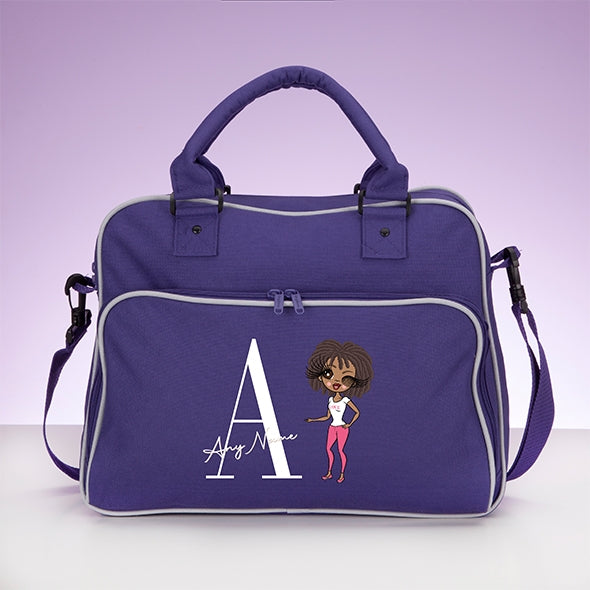 ClaireaBella Personalised LUX Signature Travel Bag – Toxic Fox