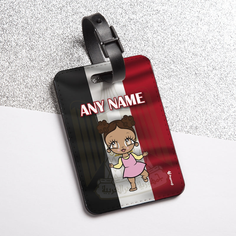 Early Years Girls Egypt Flag Luggage Tag – Toxic Fox