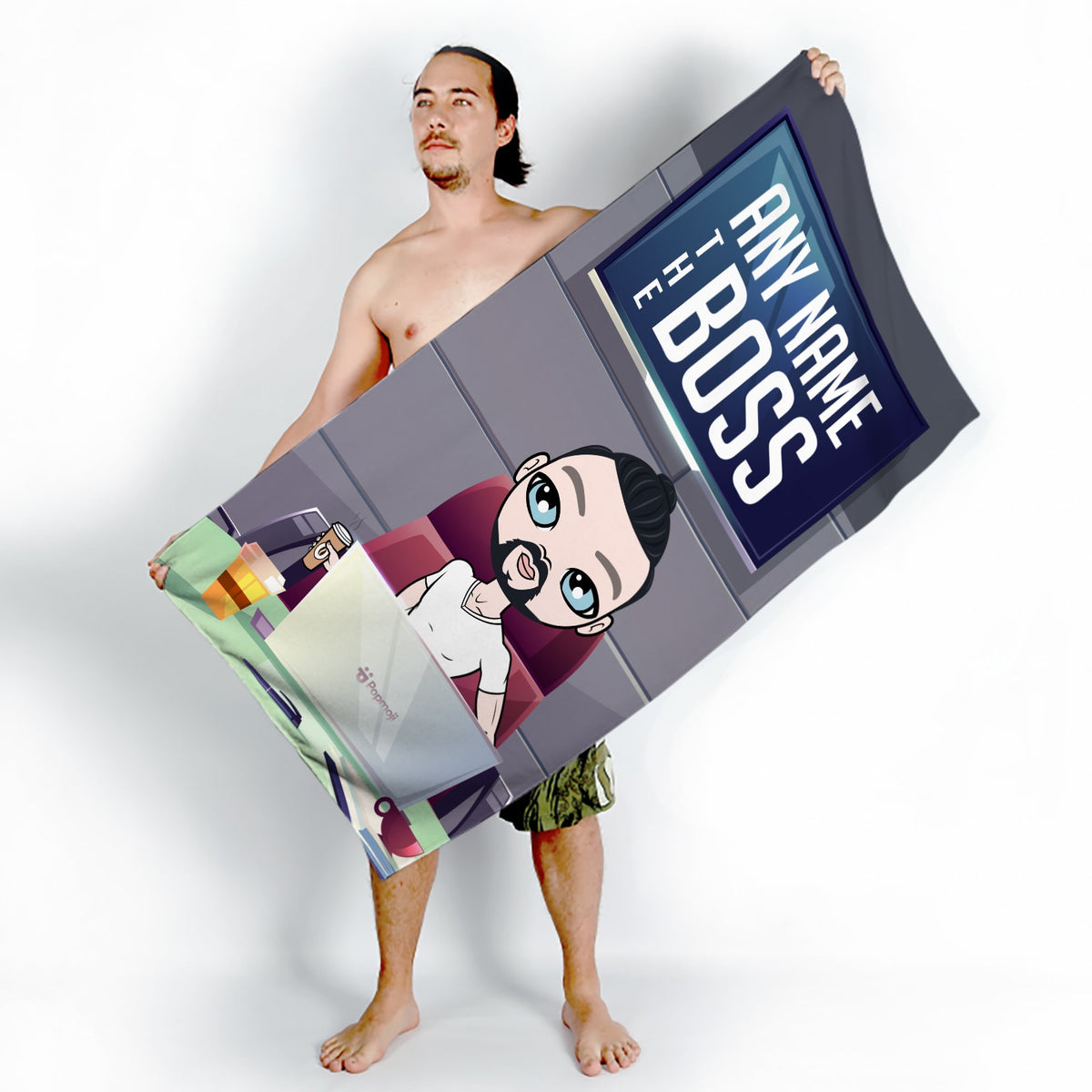 MrCB The Boss Beach Towel – Toxic Fox