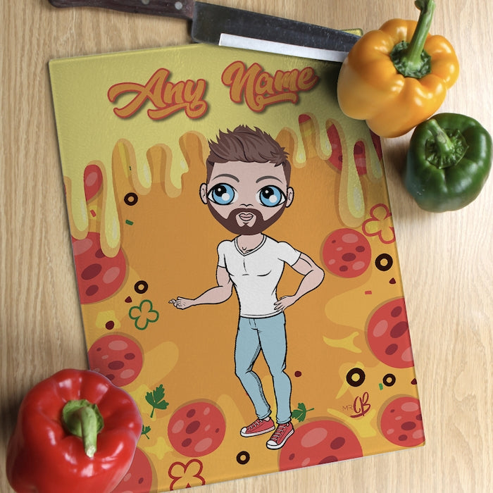 MrCB Glass Chopping Board - Pizza – Toxic Fox