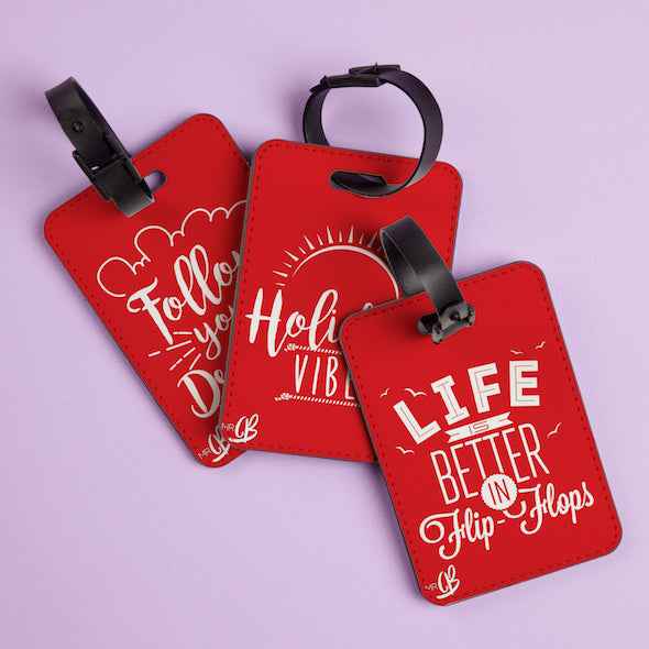 MrCB Red Luggage Tag – Toxic Fox