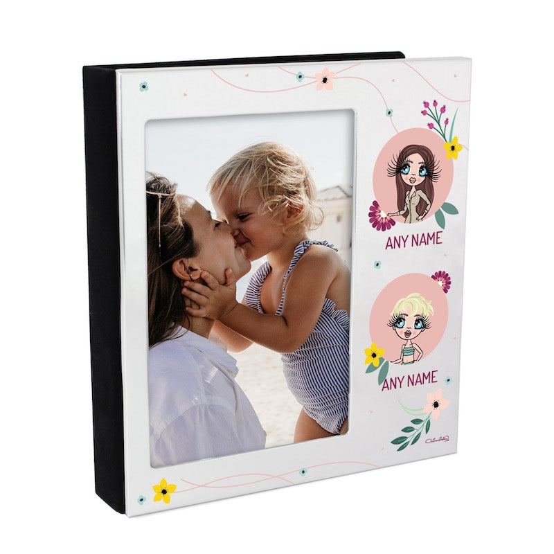 Multi Character Personalised Floral Adult And Child Photo Album – Toxic Fox